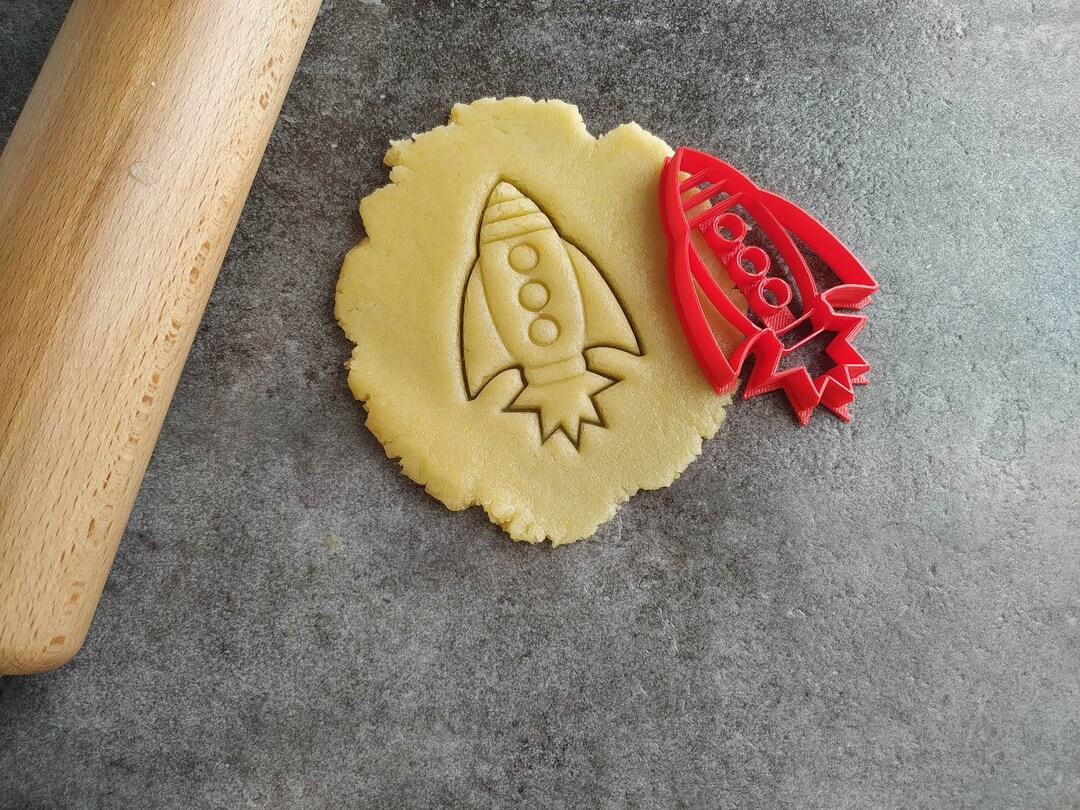 Rocket Cookie Cutter - Space Theme | Designed and Made for You - Etsy