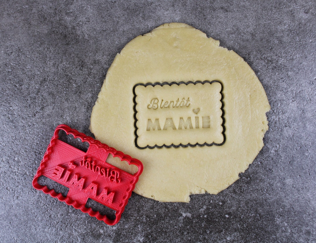 Shortbread Cookie Cutter - "soon to Be Grandma" - Designed and Made for ...
