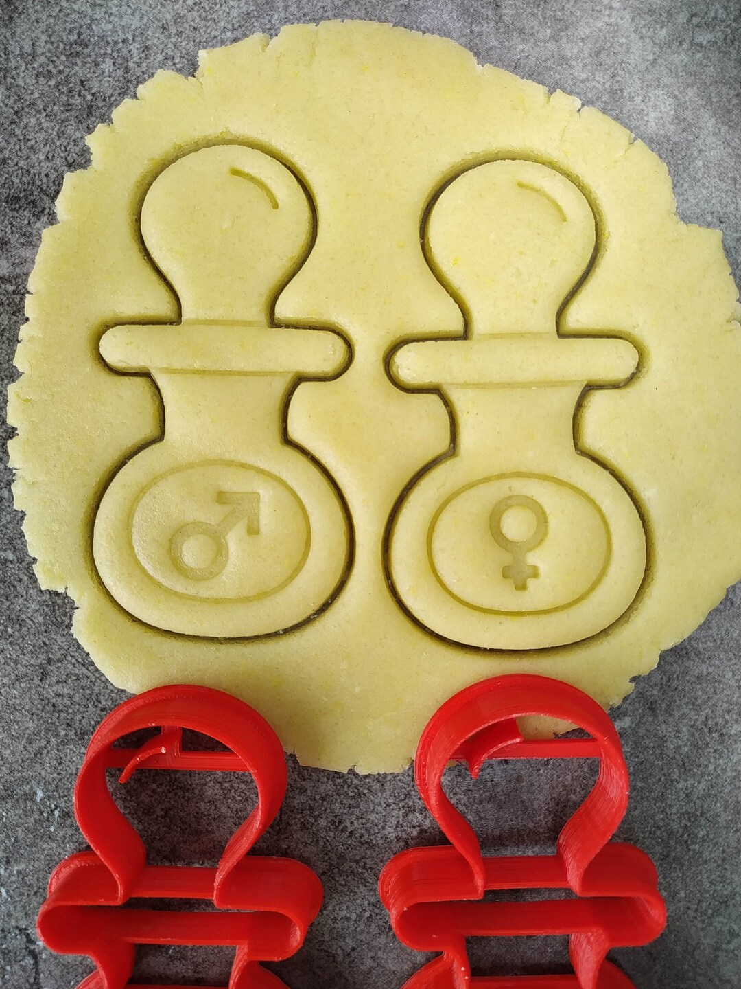 Pacifier Cookie Cutter Pattern of Your Choice Designed and Made for You ...