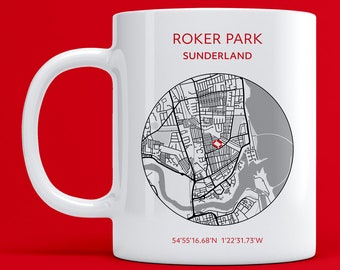 Sunderland Roker Park/stadium of Light Maps | Etsy UK