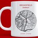 Crawley Town Mug: Broadfield Map - Etsy
