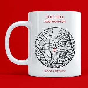 Southampton Mug: the Dell Map - Etsy