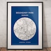 Nottingham Forest Print: City Ground Map - Etsy