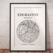 Edgbaston Stadium: Cricket Map Print - Etsy