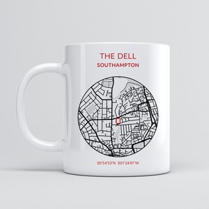 Southampton Mug: the Dell Map - Etsy