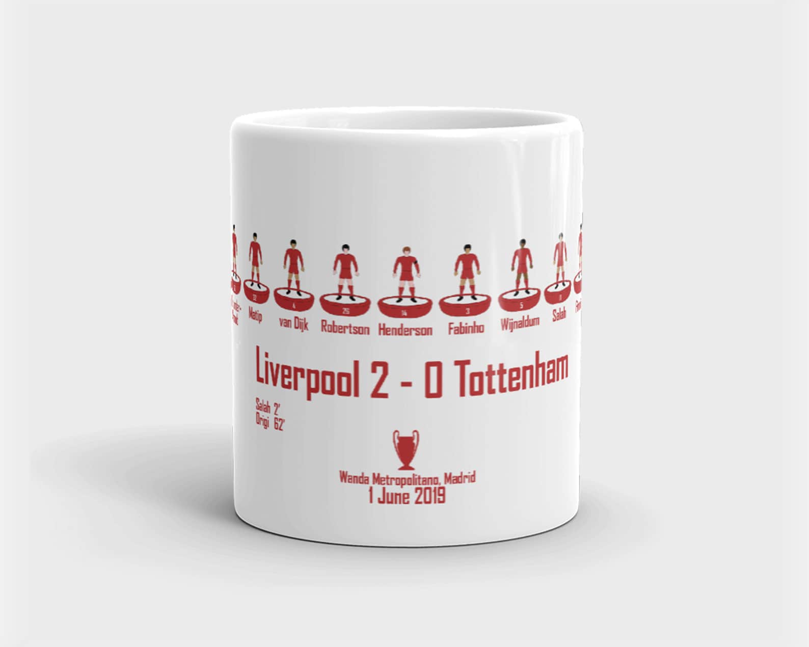 Liverpool 2019: Subbuteo Mug - Etsy