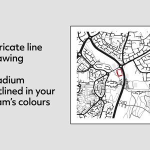 Crawley Town Print: Broadfield Map - Etsy