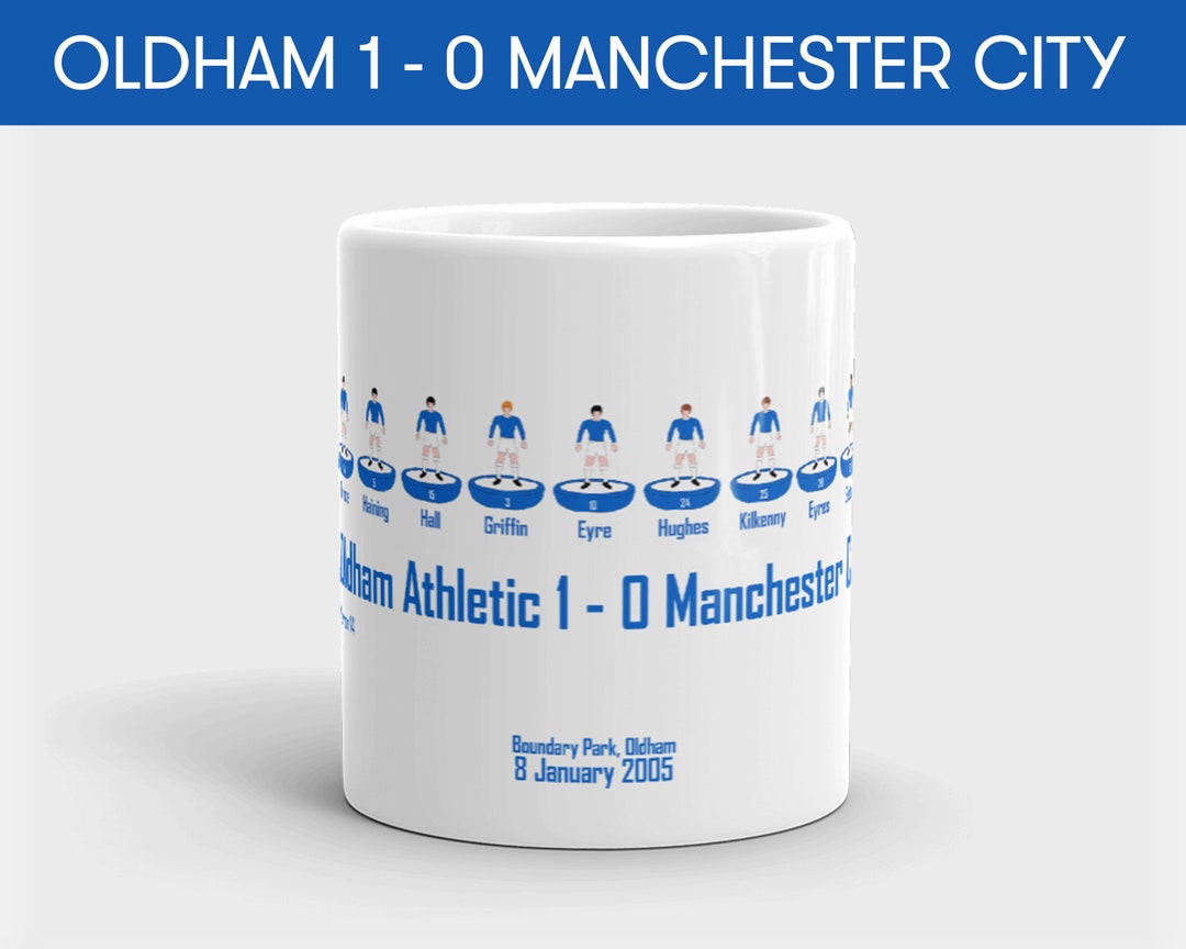 Oldham Athletic 2005: Subbuteo Mug - Etsy
