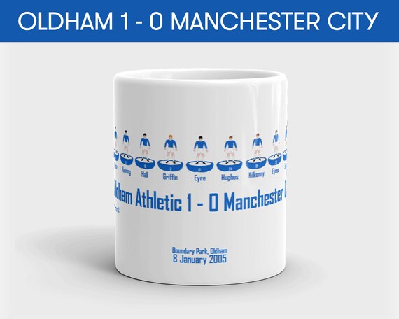 Oldham Athletic 2005: Subbuteo Mug | Etsy