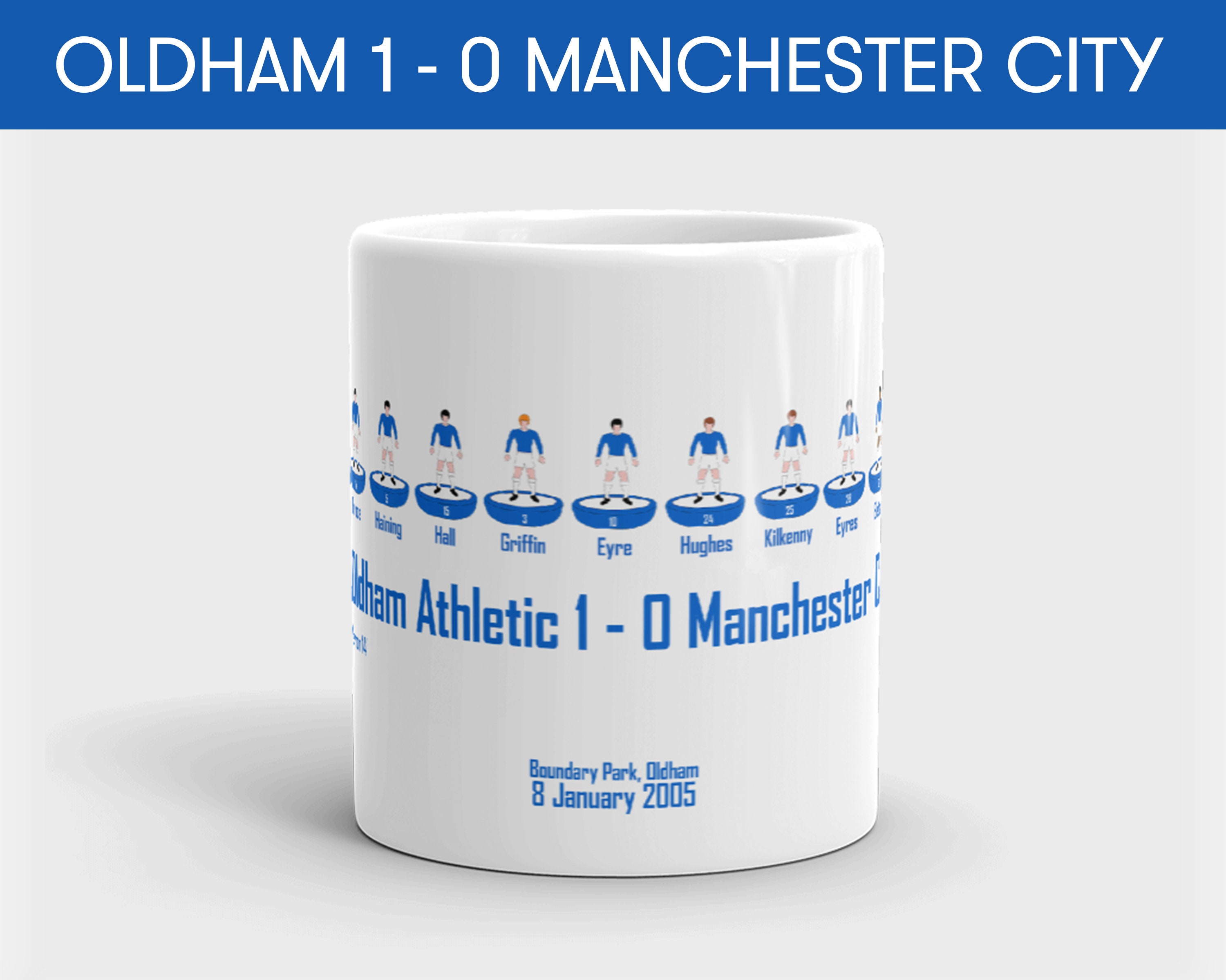 Oldham Athletic 2005: Subbuteo Mug - Etsy