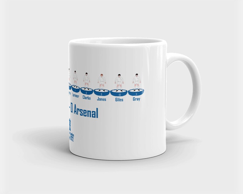 Leeds United 1972: Subbuteo Mug - Etsy