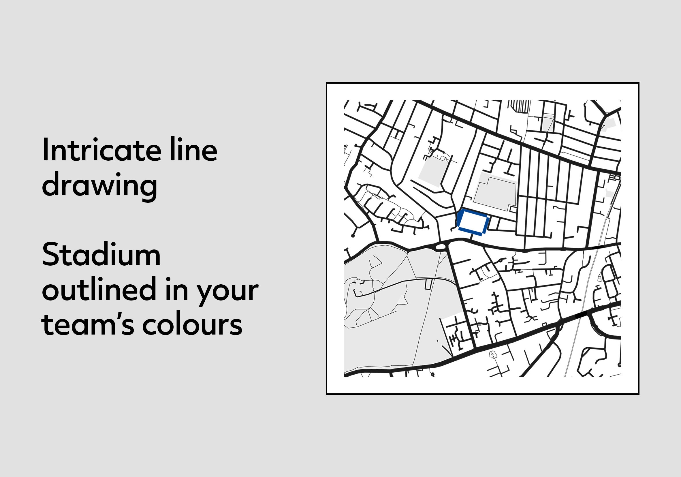 Reading FC Mug: Elm Park Map - Etsy
