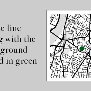 The Oval Cricket Ground Map Print - Etsy