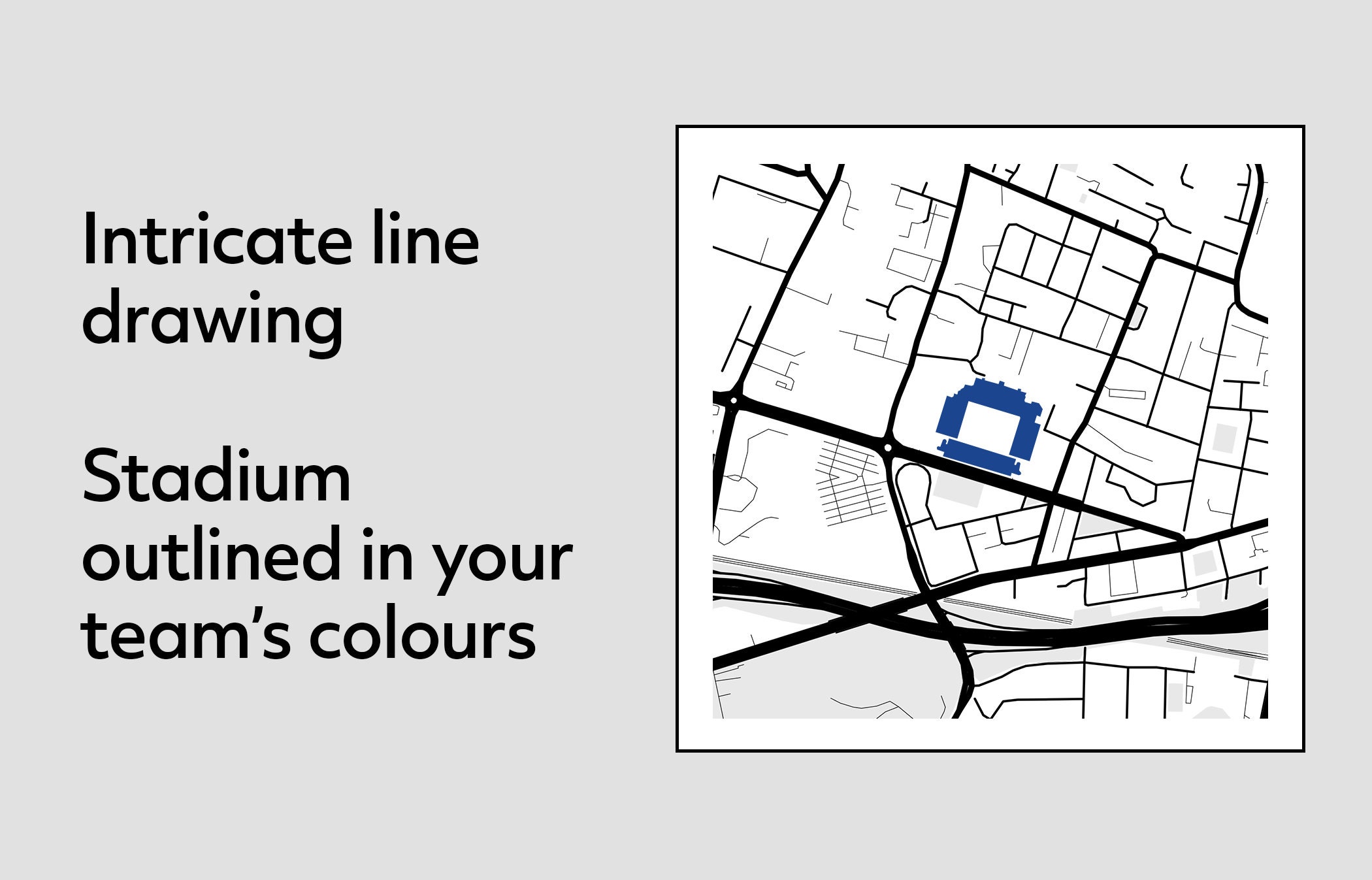 Glasgow Rangers Print: Ibrox Stadium Map - Etsy