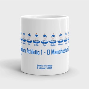 Oldham Athletic 2005: Subbuteo Mug - Etsy
