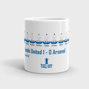 Leeds United 1972: Subbuteo Mug - Etsy