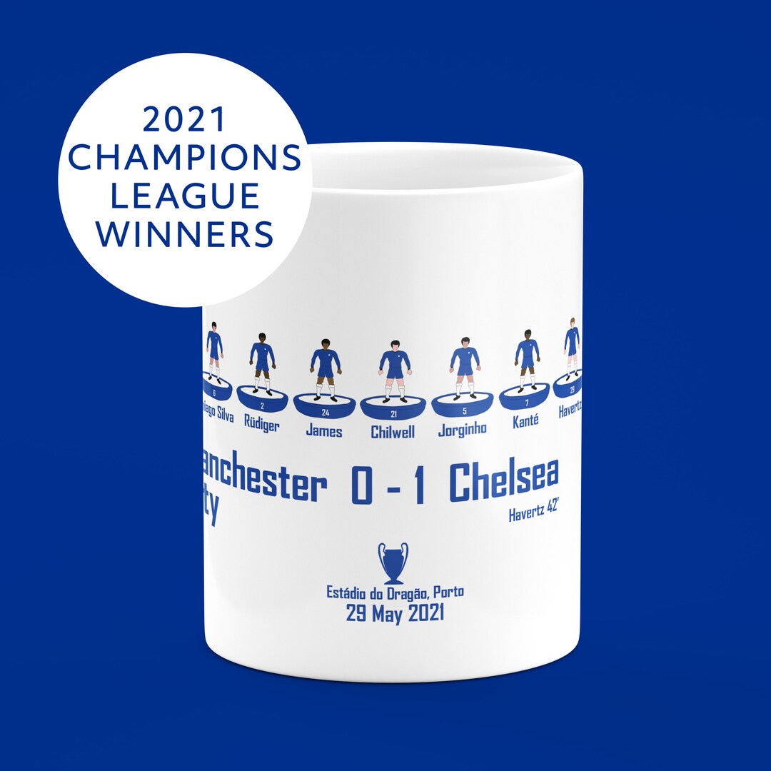 Chelsea Mug: Champions League 2021 - Etsy