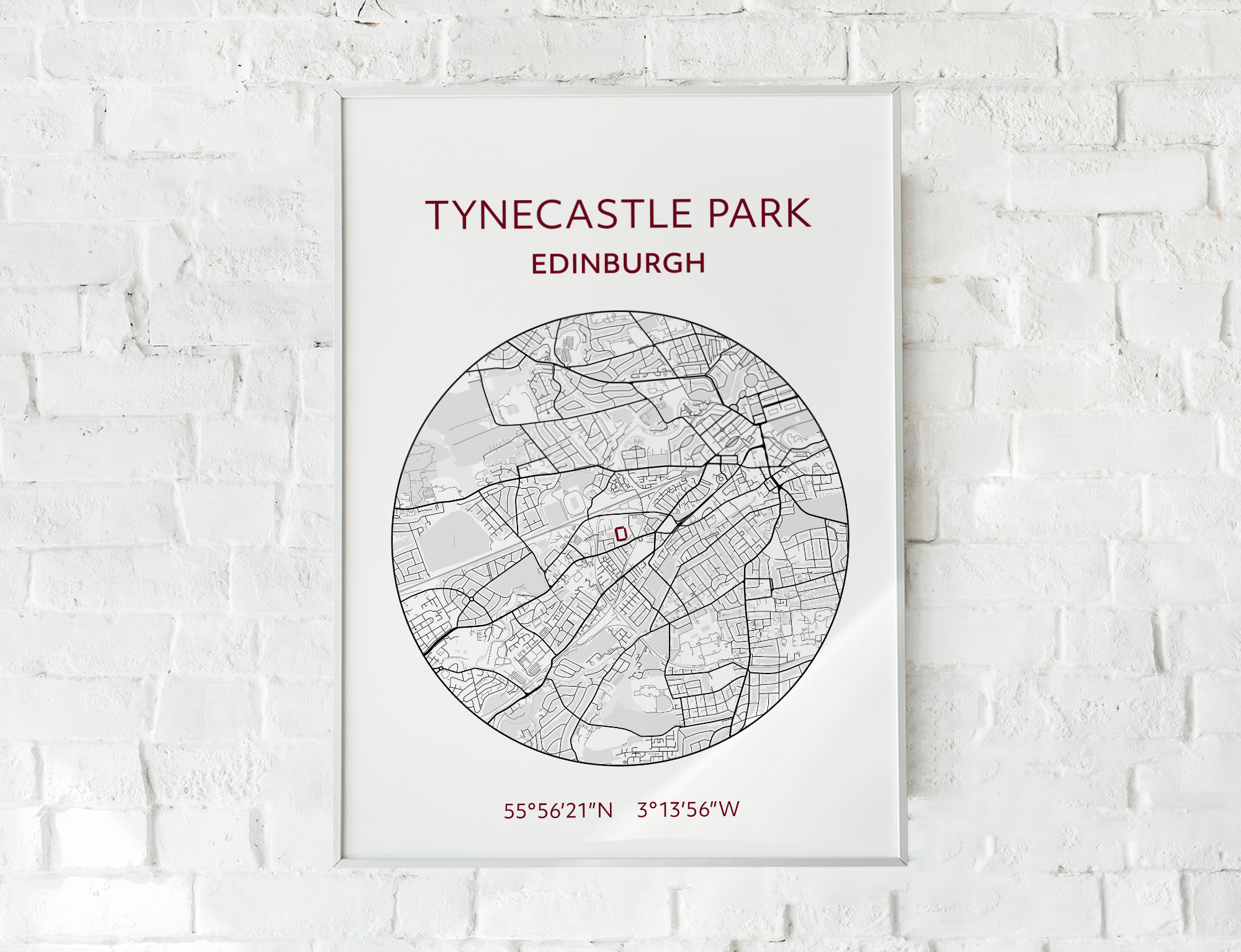 Heart of Midlothian Print: Tynecastle Park Map - Etsy UK