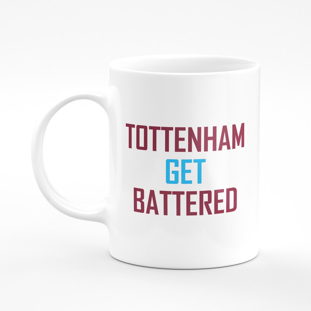 West Ham Mug: Everywhere They Go - Etsy