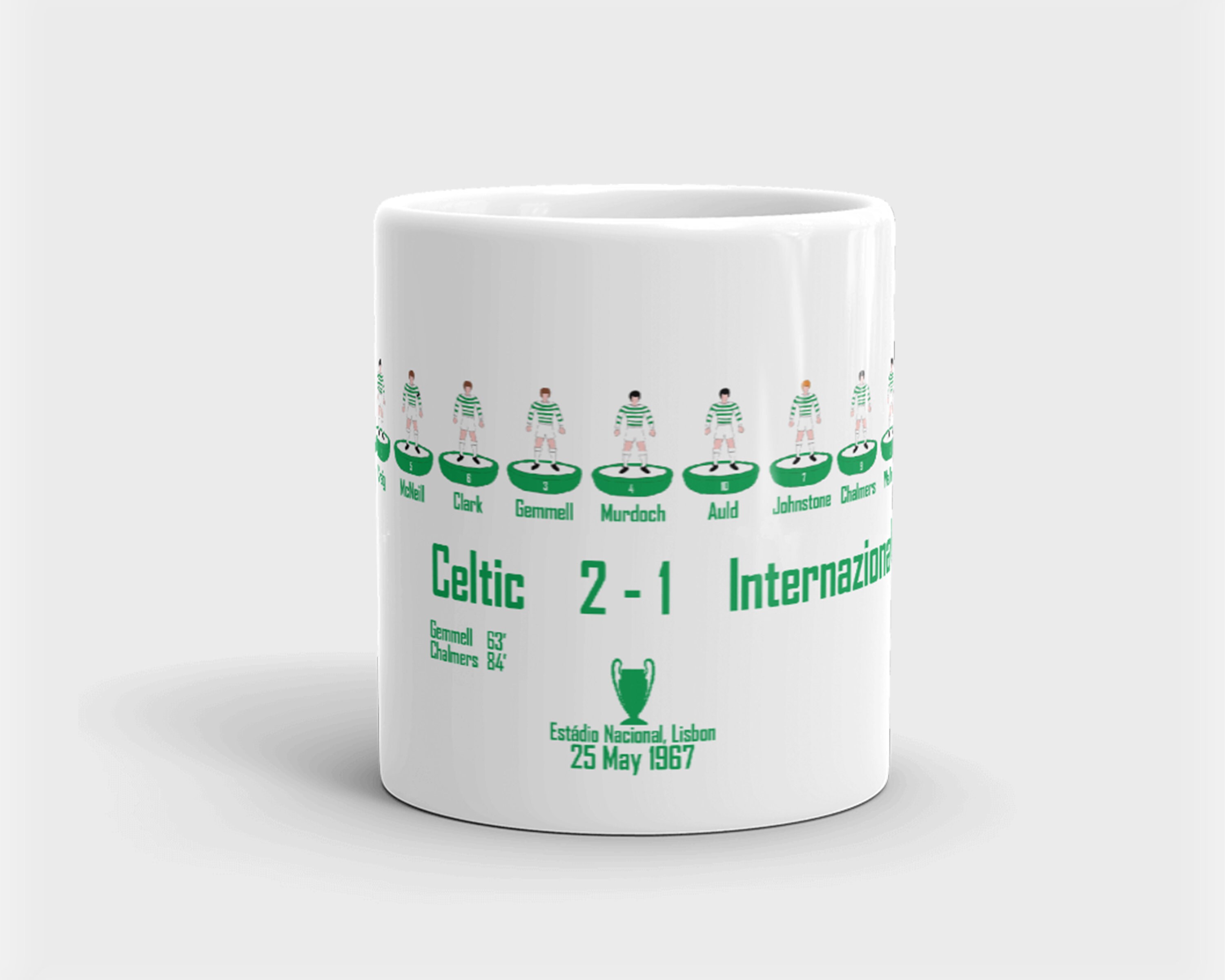 Celtic Lisbon Lions 1967: Subbuteo Mug - Etsy