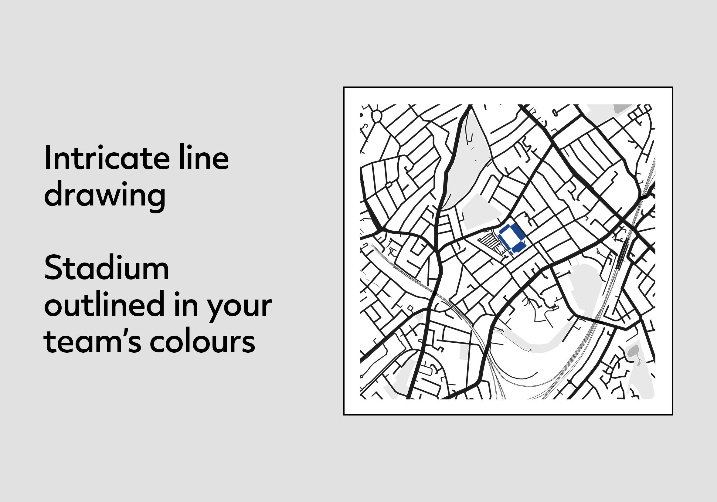 Crystal Palace Print: Selhurst Park Map - Etsy UK