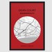 Bournemouth Print: Dean Court Map - Etsy
