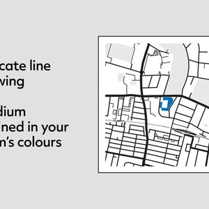 Brighton & Hove Albion Mug: Goldstone Ground Map - Etsy