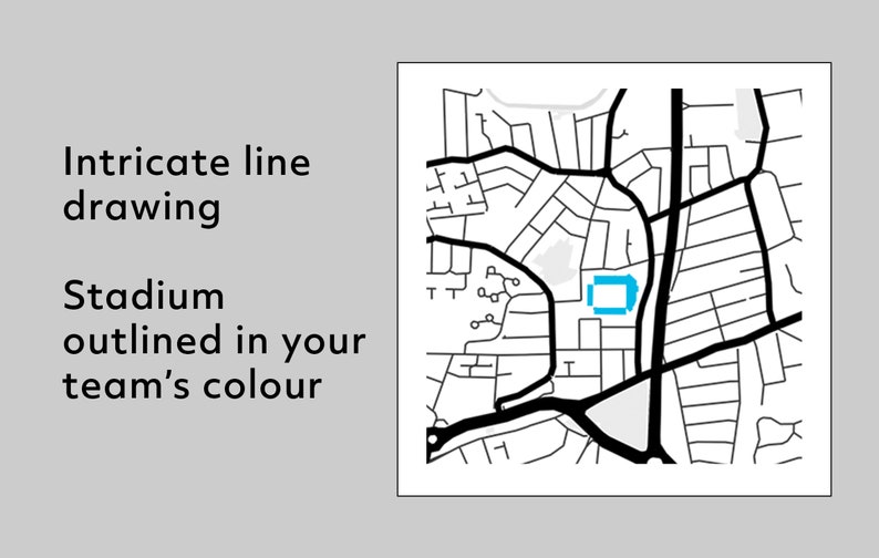 Coventry City: Highfield Road Map Print - Etsy