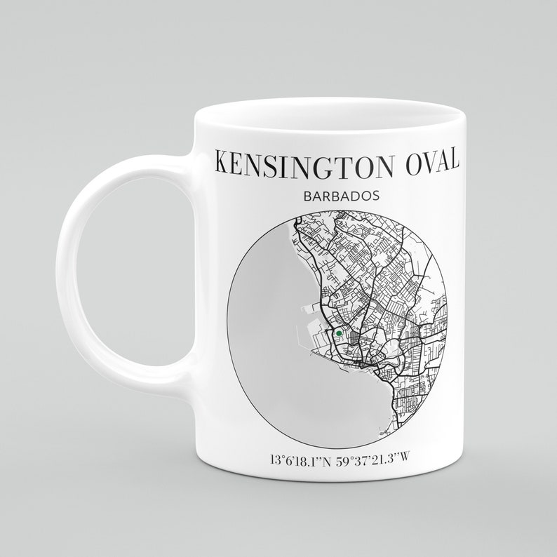 Kensington Oval Barbados, Cricket Ground Mug - Etsy UK