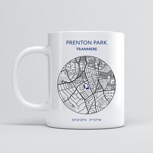 Tranmere Rovers Mug: Prenton Park Map - Etsy