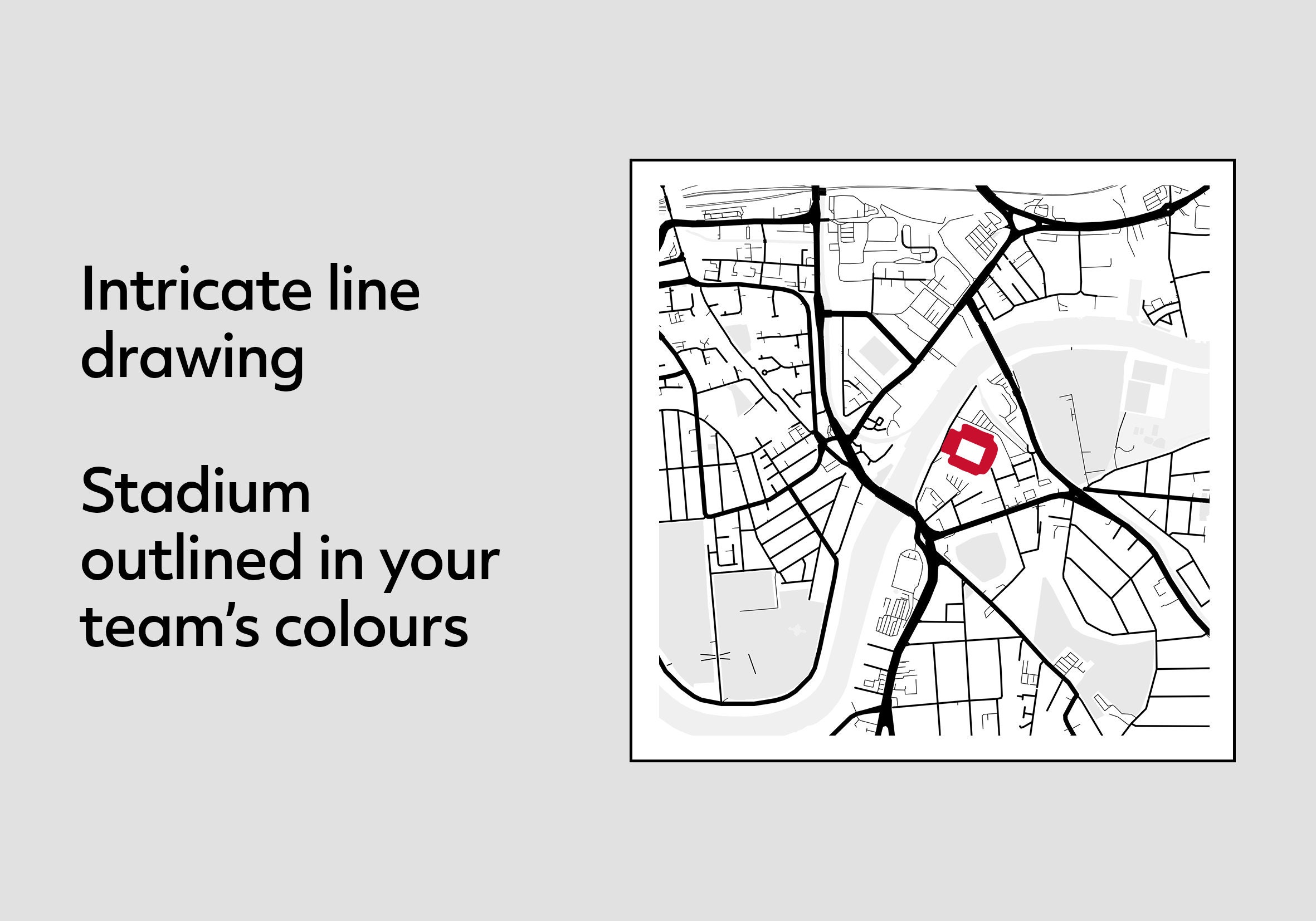 Nottingham Forest Print: City Ground Map - Etsy