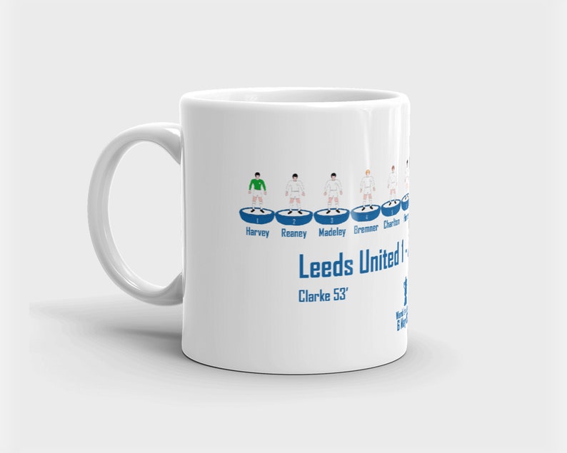 Leeds United 1972: Subbuteo Mug - Etsy