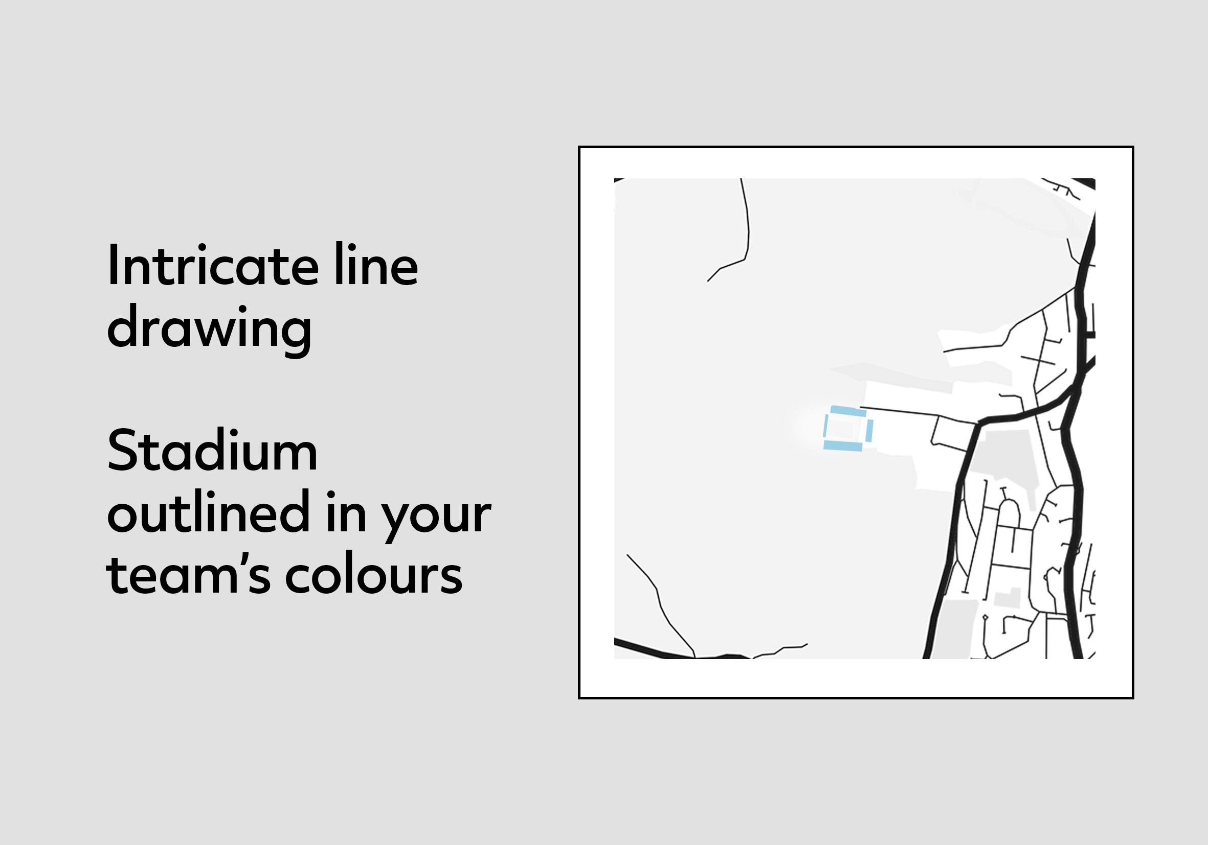 Wycombe Wanderers Print: Adams Park Map - Etsy