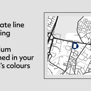 West Bromwich Albion Mug: the Hawthorns Map - Etsy