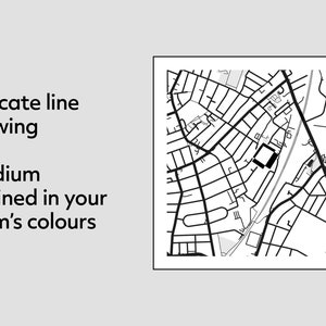 Derby County: Baseball Ground Map Print - Etsy