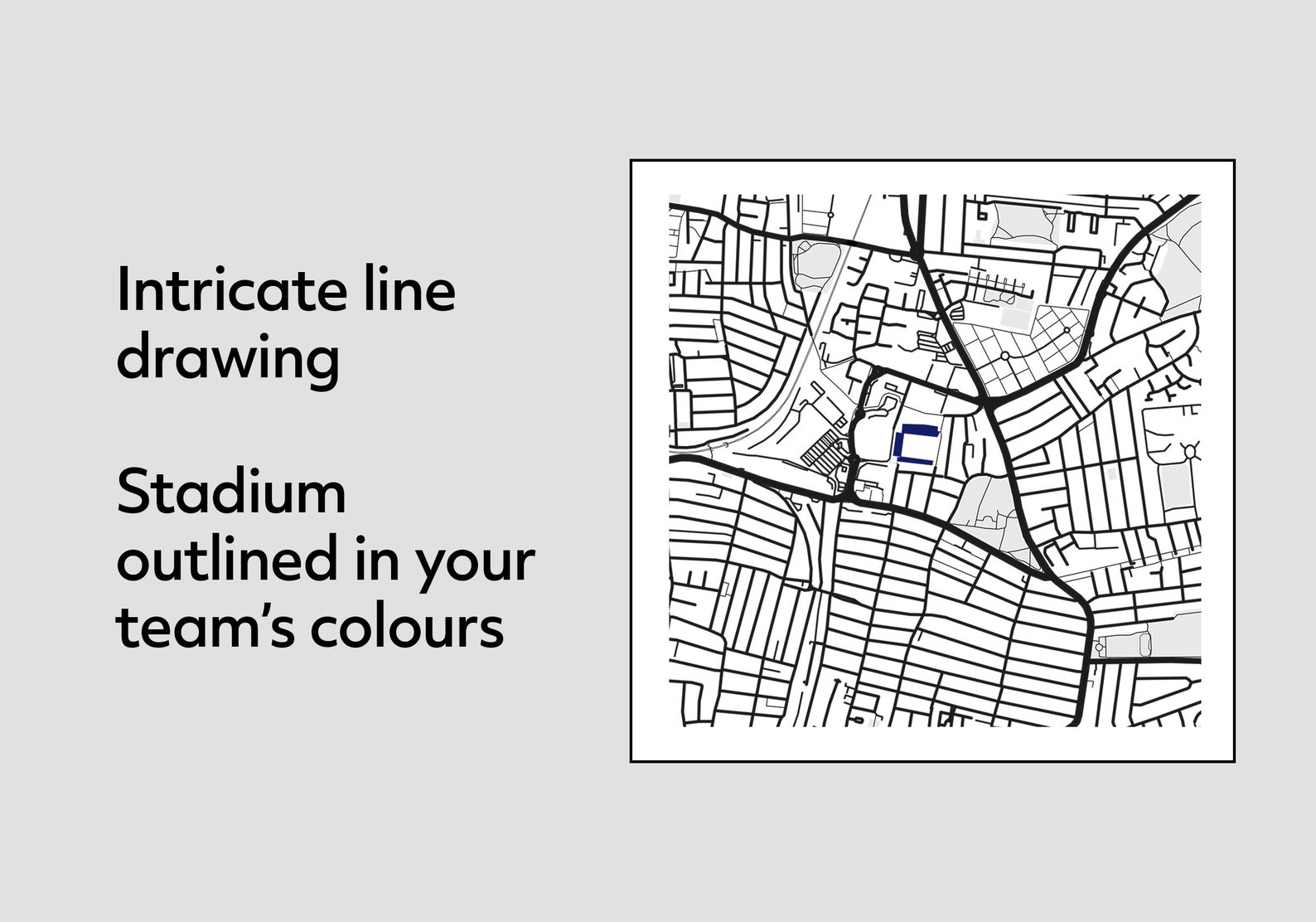 Portsmouth FC Mug: Fratton Park Map | Etsy