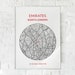 Arsenal Highbury/emirates Map - Etsy
