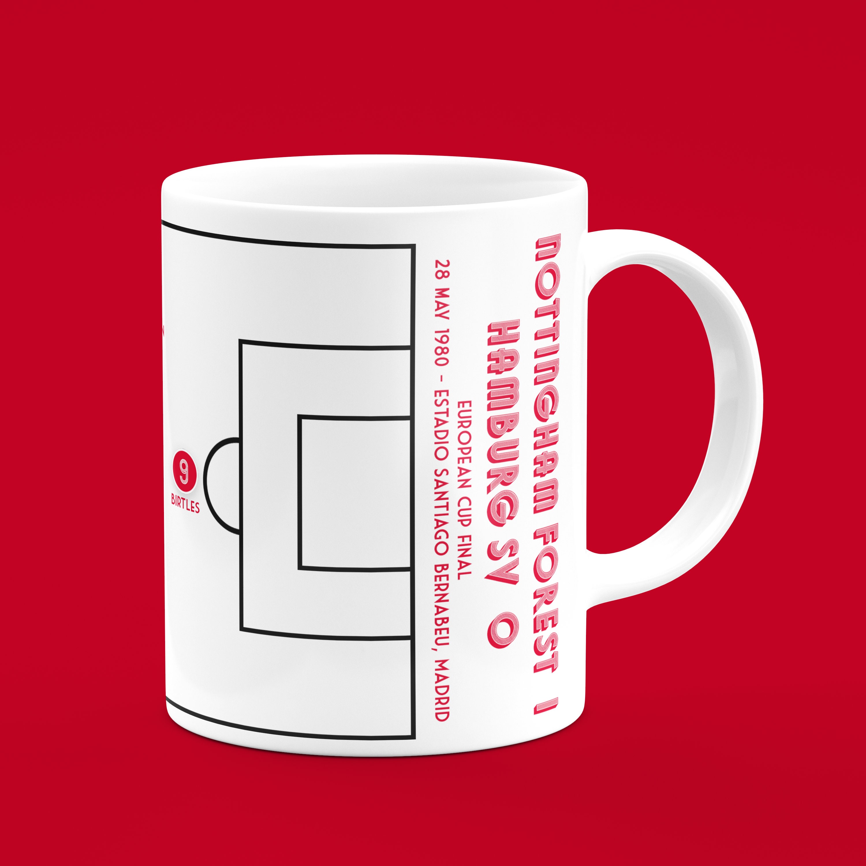 Nottingham Forest Mug European Cup Final 1980 | Etsy UK