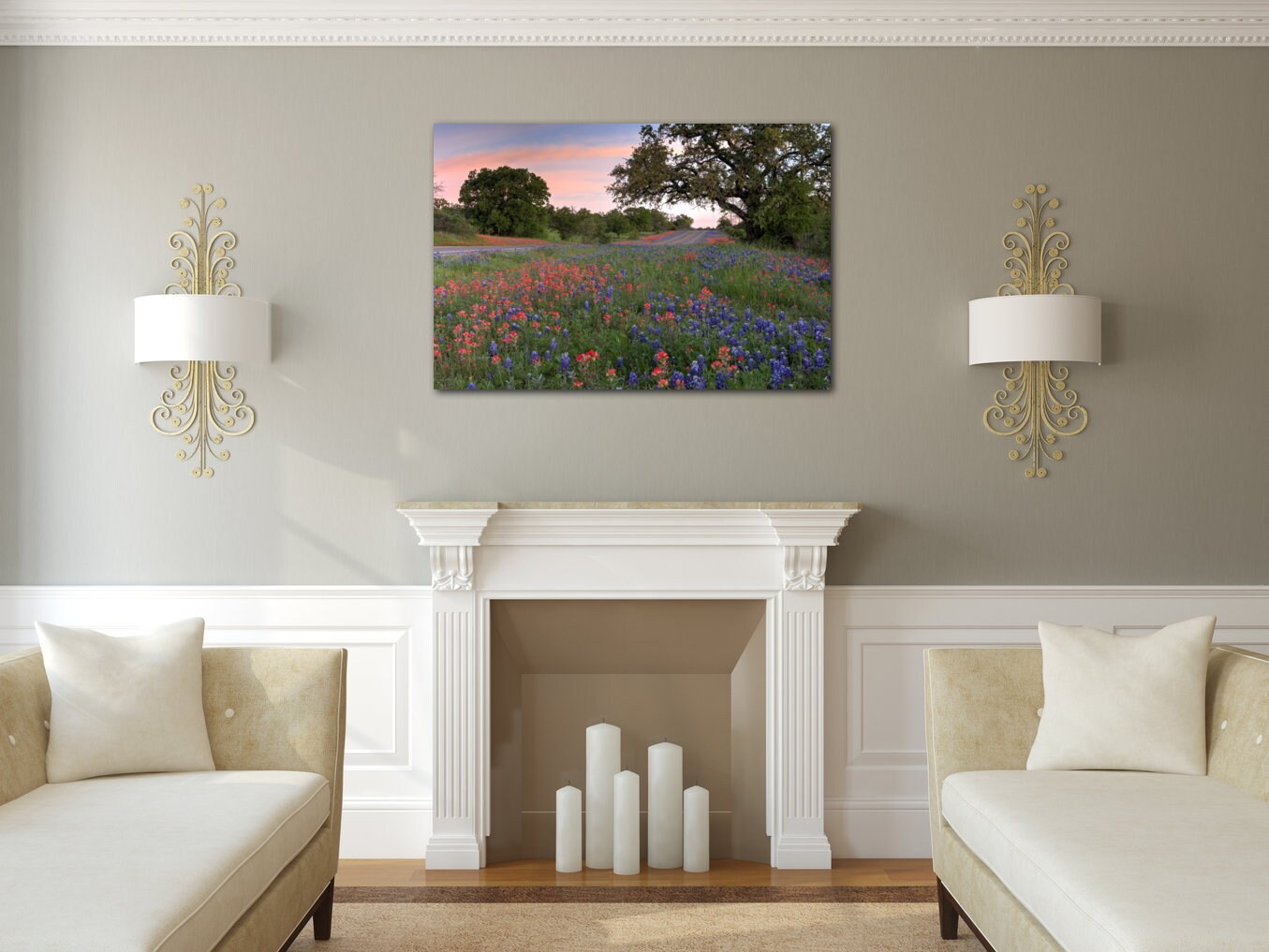 Texas Highway 16 Wildflowers - Etsy