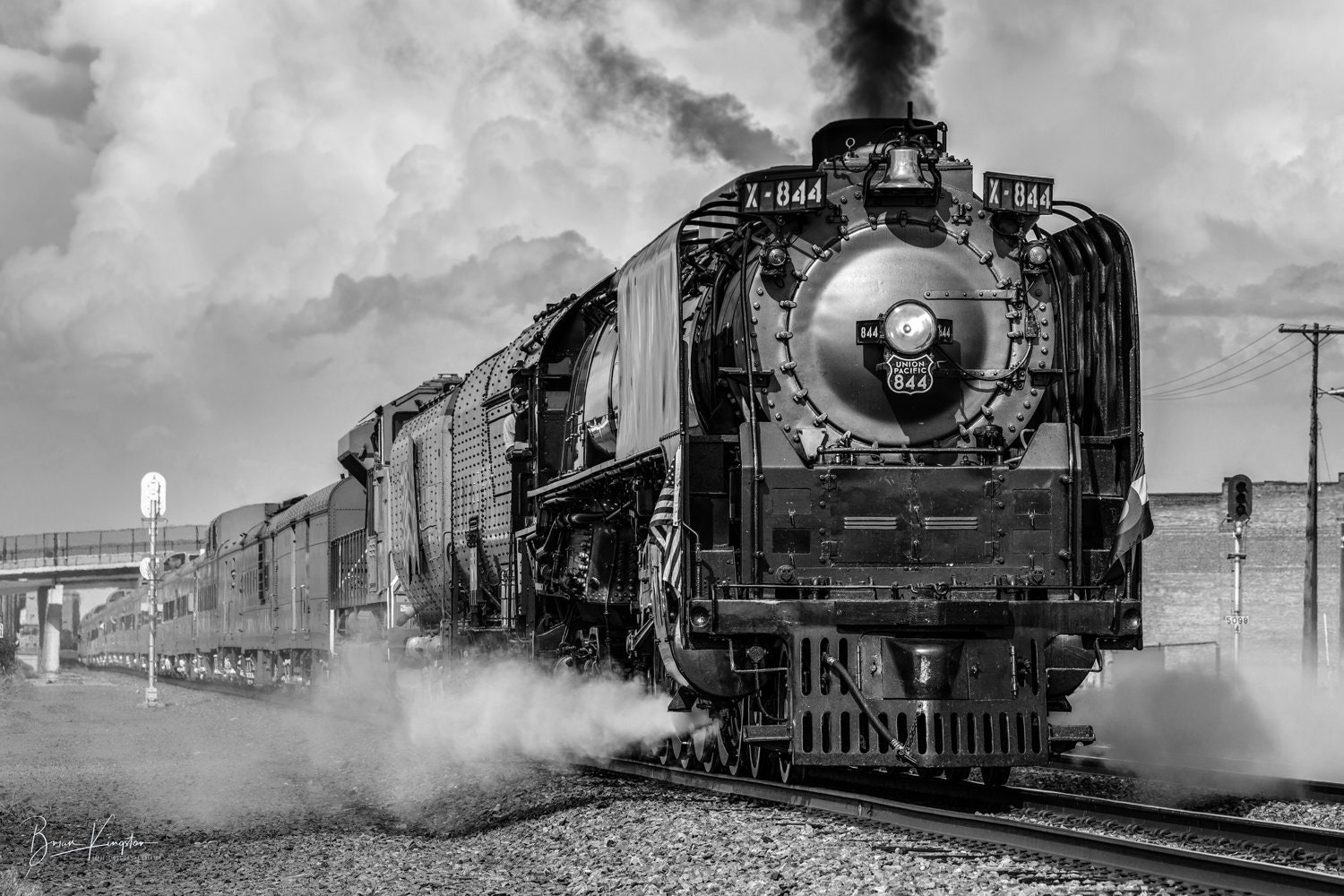Union Pacific 844 Steam Engine Photo: Cheyenne Frontier Days Train Art ...