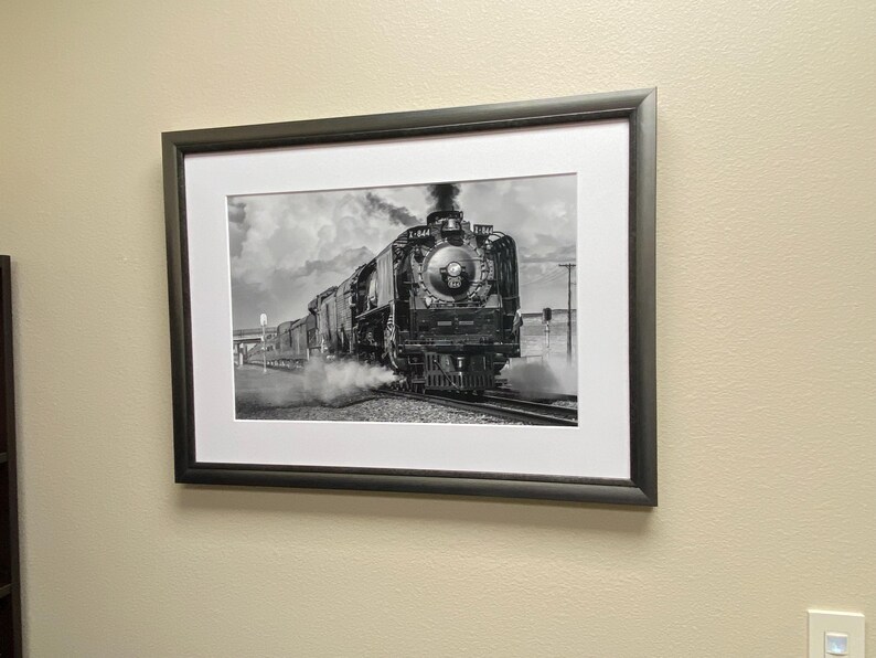 Union Pacific 844 Steam Engine Photo: Cheyenne Frontier Days Train Art ...