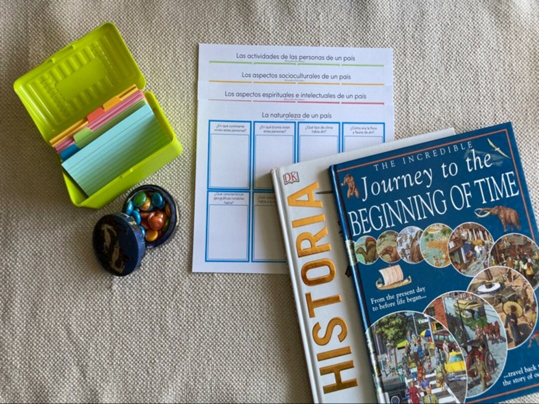 Montessori History Charts Spanish - Etsy