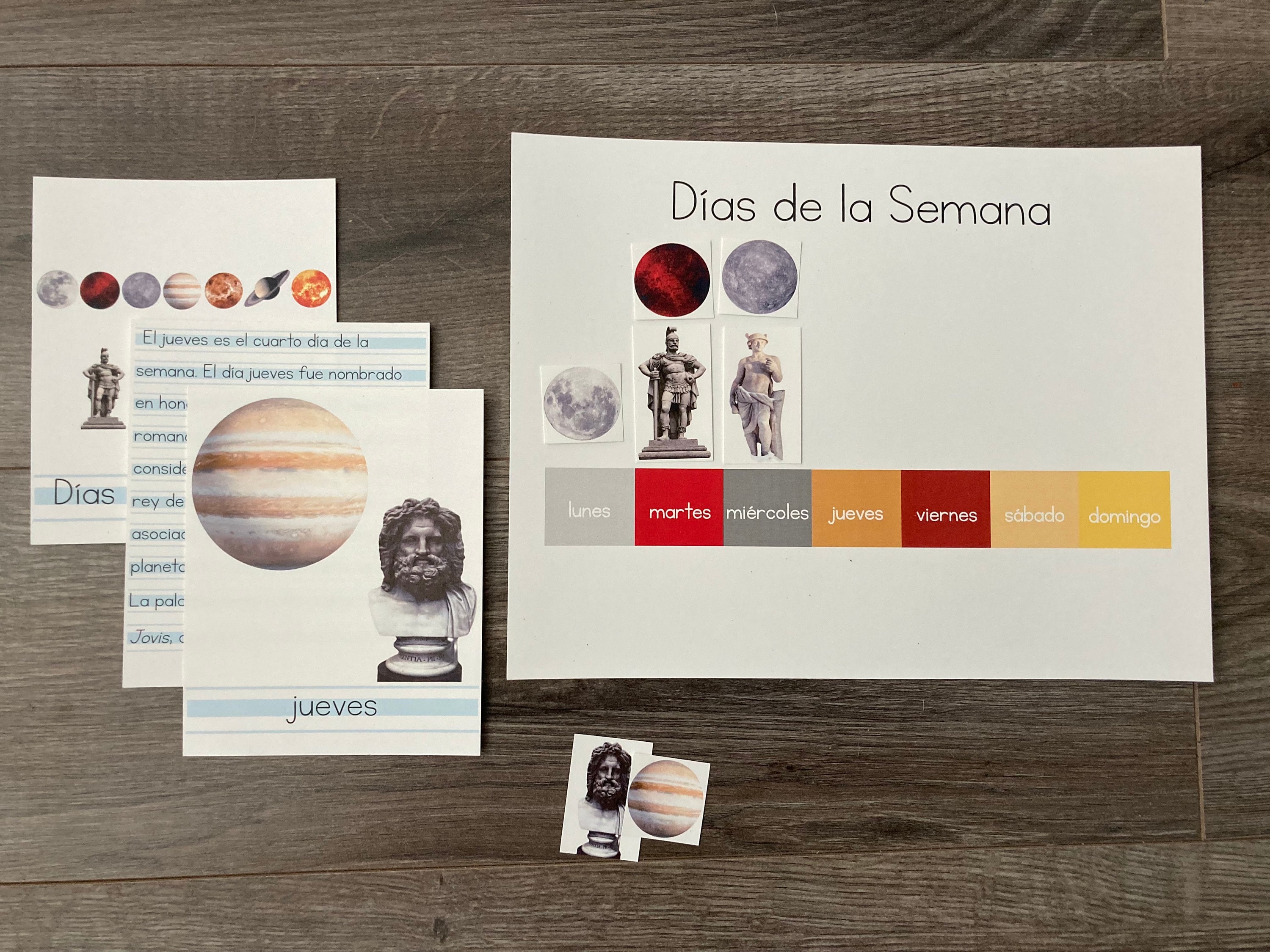 Days of the Week Stories (spanish) - Etsy