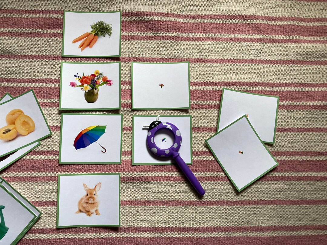 Spring Large & Small Matching Activity - Etsy