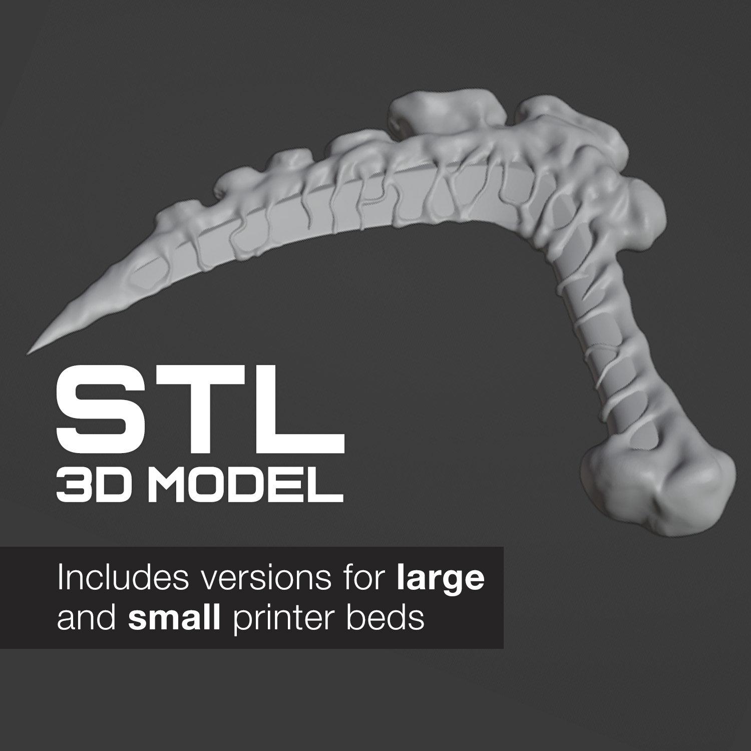 Gyutaro Sickle [3D FILE] - Etsy