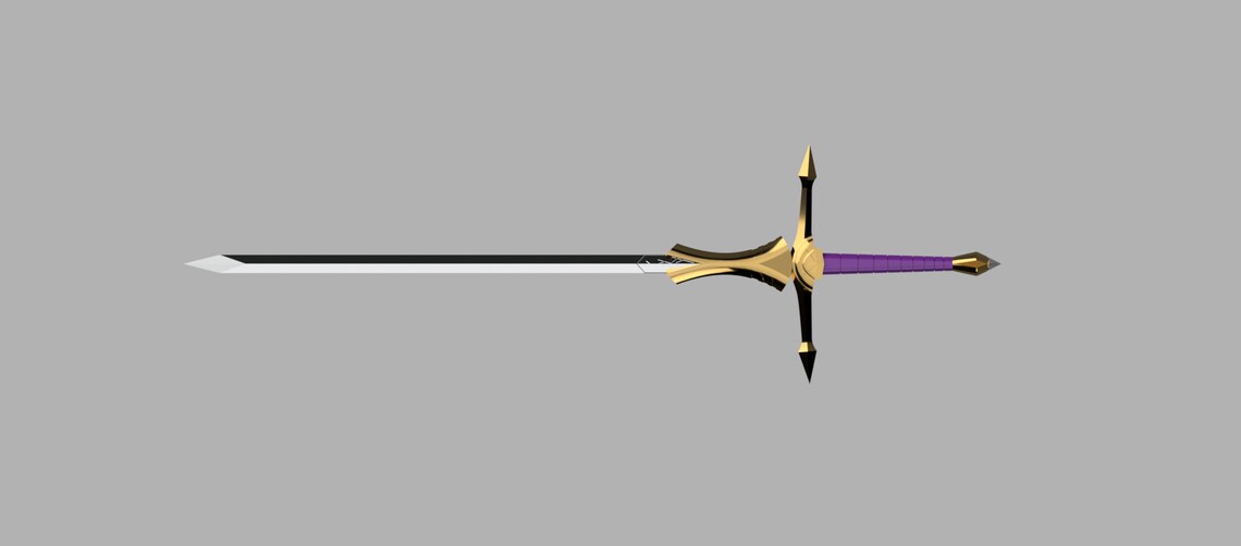 Twilight Princess Zelda's Rapier 3D FILE | Etsy