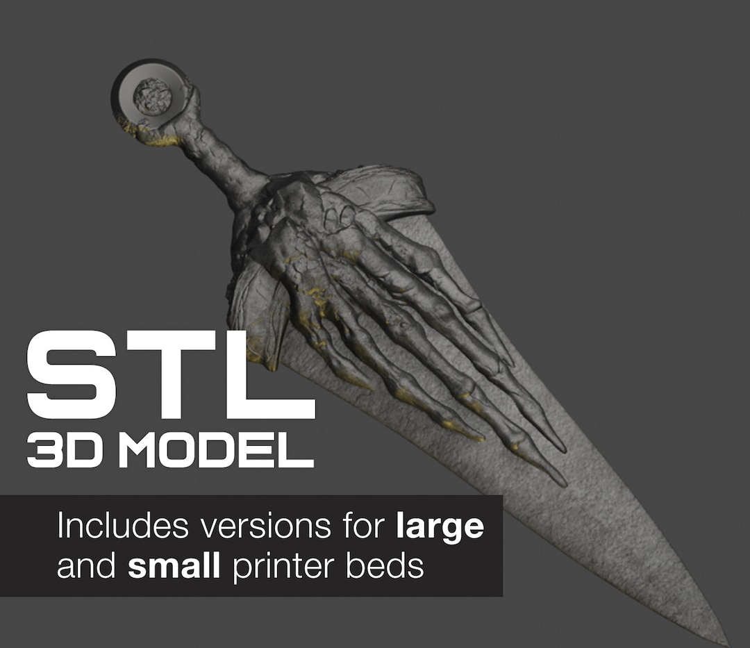 Cinquedea [ORIGINAL 3D PRINTABLE FILE] - Etsy