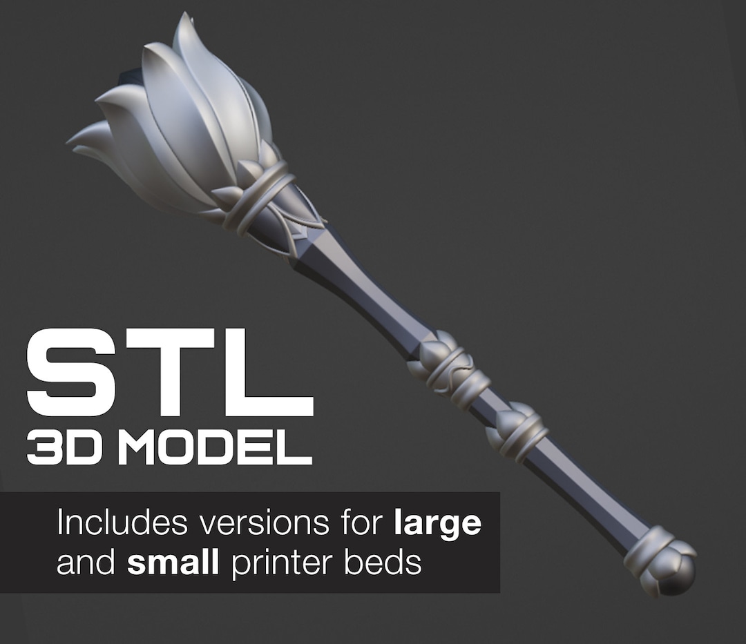 TOTK Inspired Magic Rod [3D PRINTABLE FILE] - Etsy