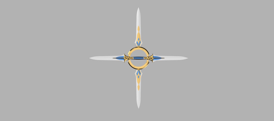 Castlevania Anime Trevor's Boomerang Cross 3D FILE - Etsy