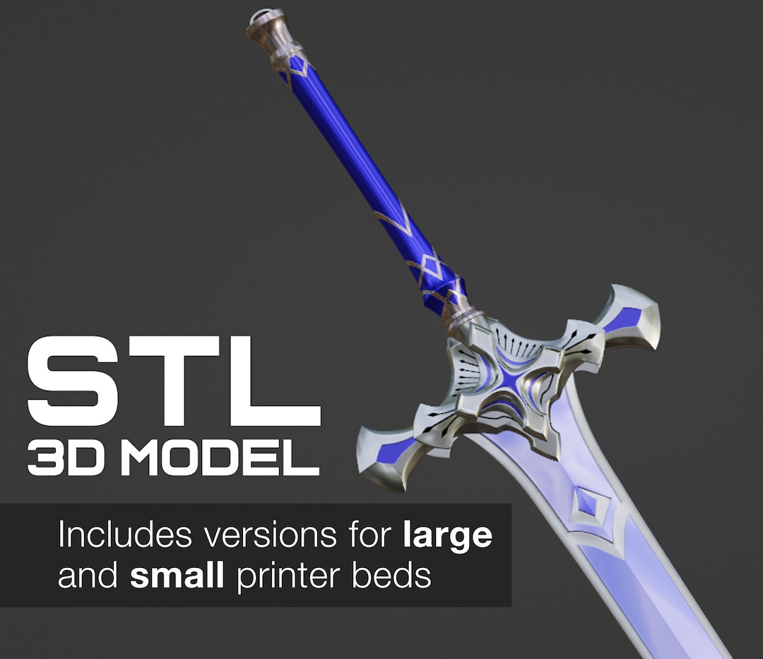 Archetype Earth's Sword [3D PRINTABLE FILE] - Etsy